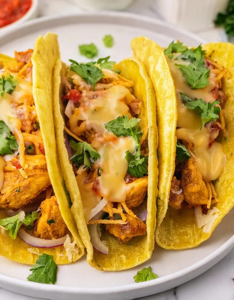Baked Chicken Tacos