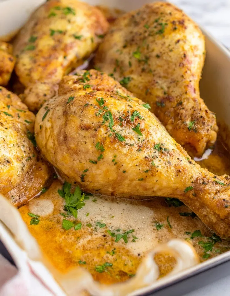 Mom's Butter Baked Chicken