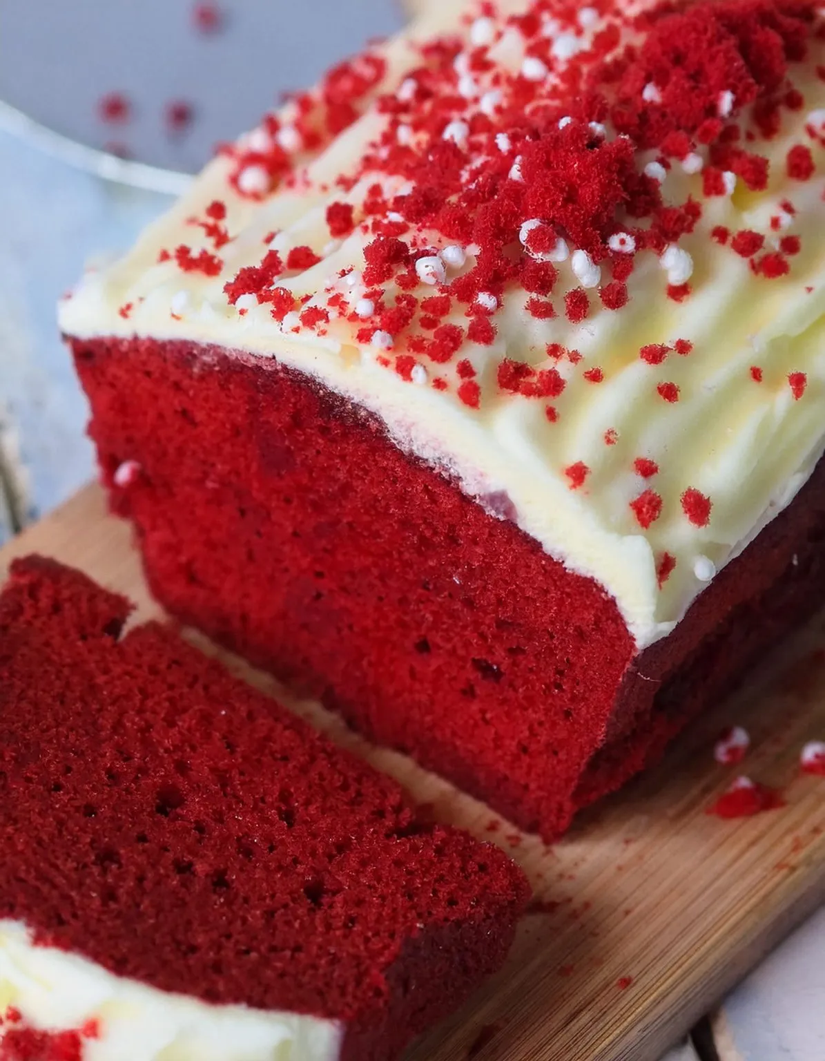 Red Velvet Loaf Cake