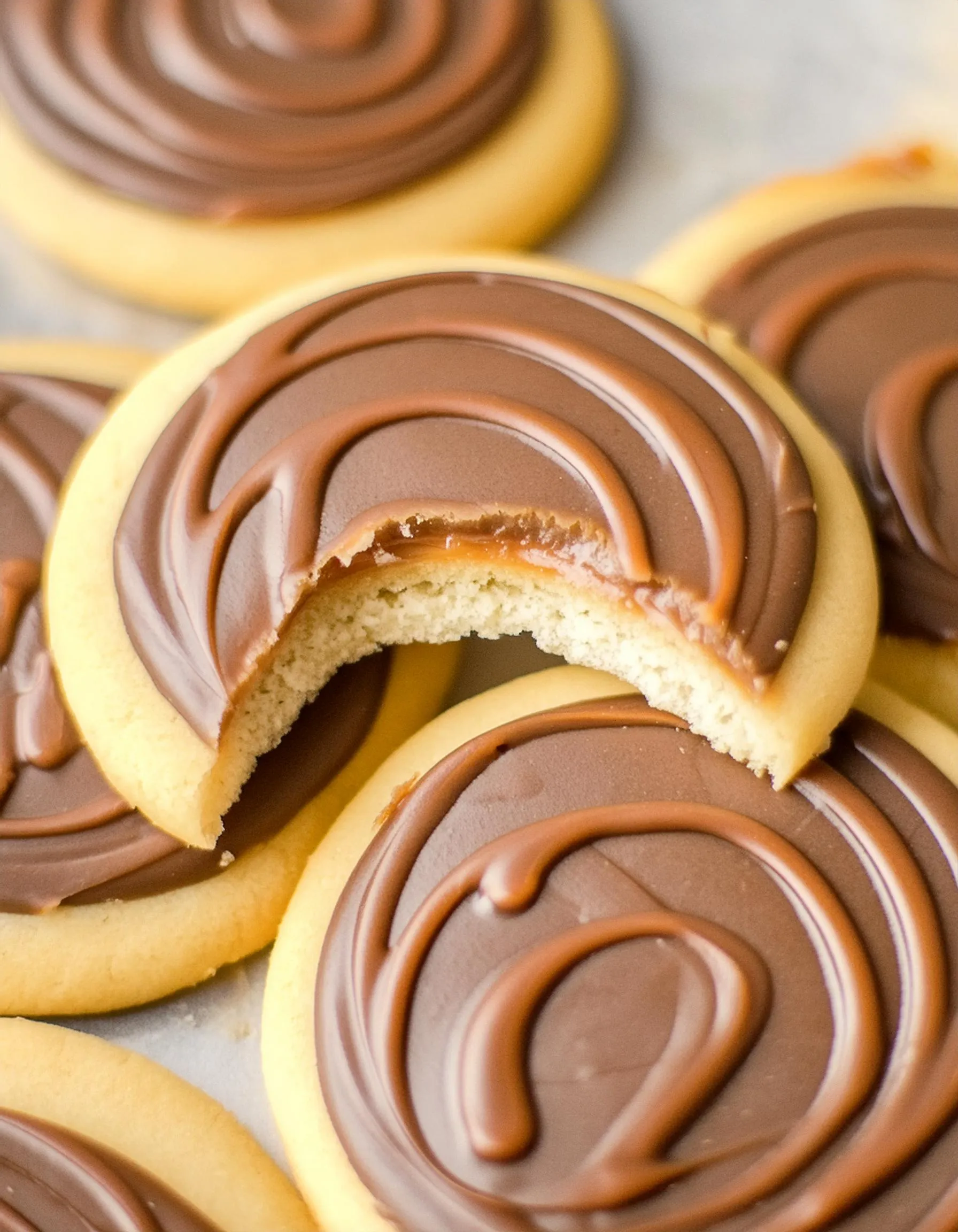 Twix Cookies